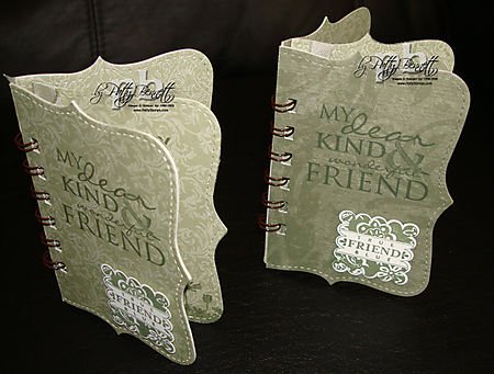 Top Notes Die Cut Book - Patty Stamps