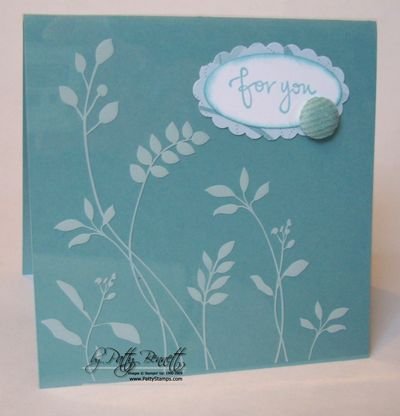 More Printed Window Sheet Cards - Patty Stamps