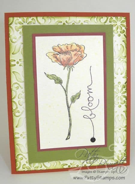 Vintage Wallpaper Embossing Folder - Patty Stamps