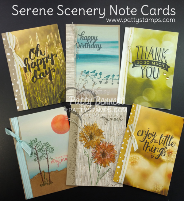 Serene Scenery Note Card Video Tutorial