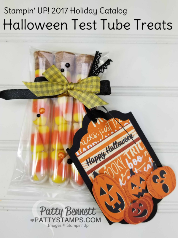 Spooky Night Treat Tube Halloween Treats
