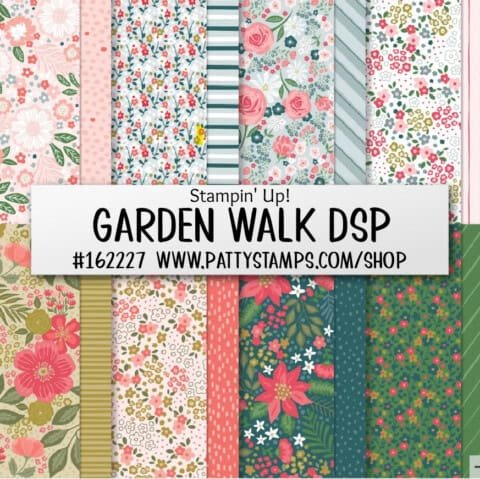 Coffee with a Friend and Garden Walk Paper - Patty Stamps