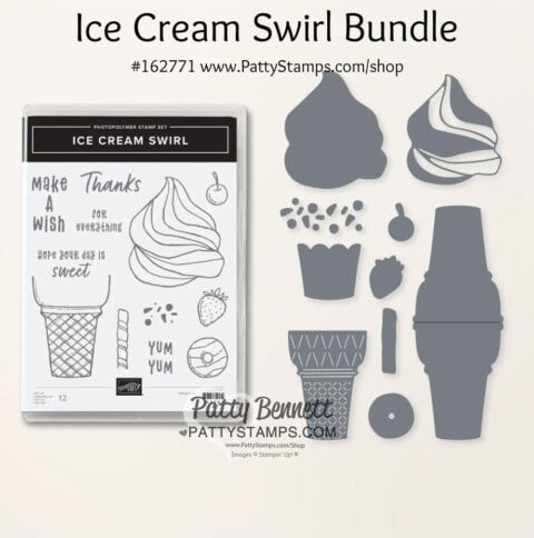 Ice Cream Swirl Cards with Video Tutorial!