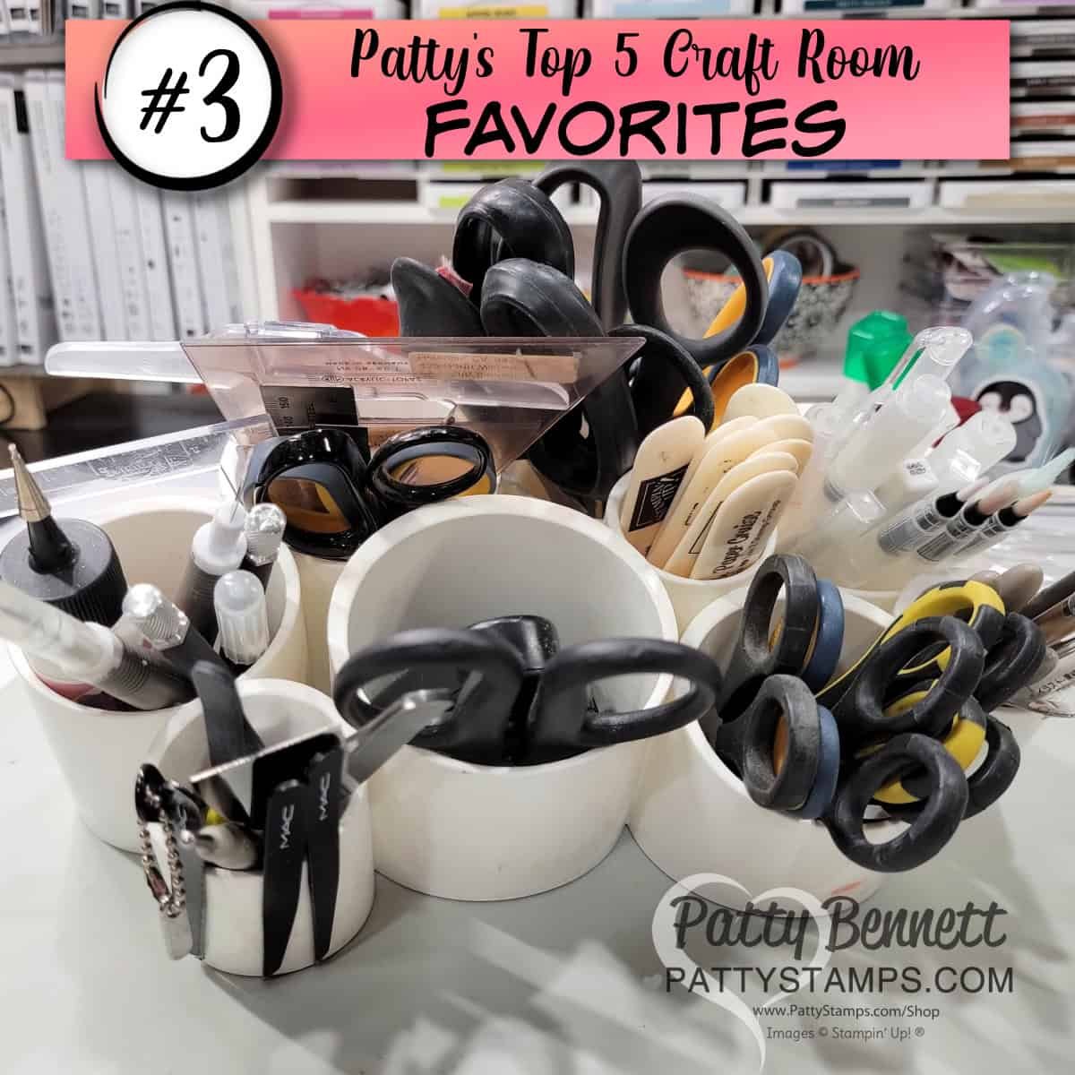 Patty's Top 5 Favorite Craft Room Essentials