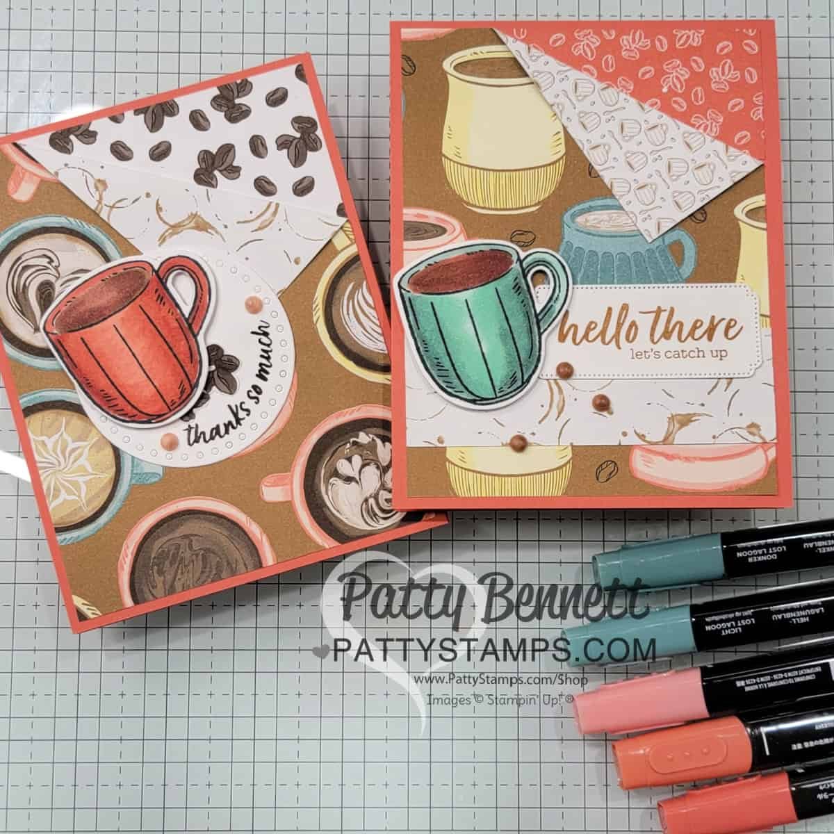 Easy Flap Fold Cards Video Tutorial - Patty Stamps