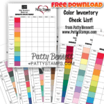Free Download: Color Inventory Check List